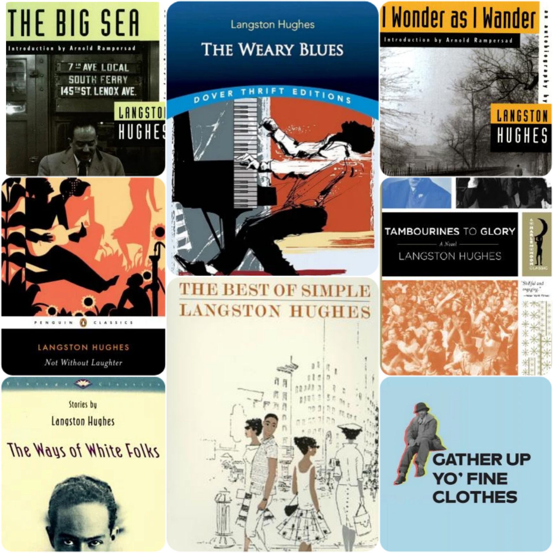 A Journey Through the Book Review: Langston Hughes & The Schomburg ...